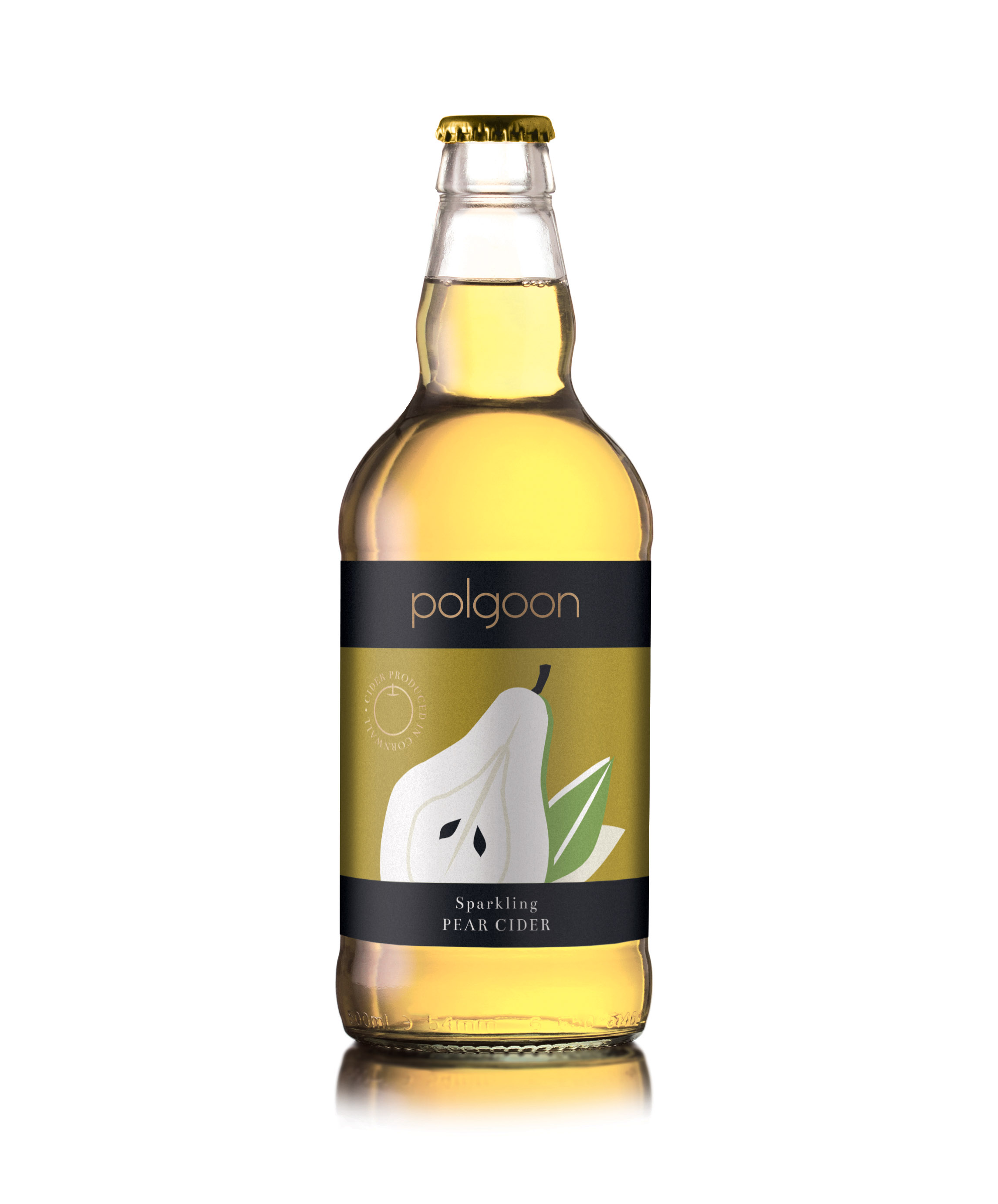 Pear Cider 500ml | Polgoon Vineyard & Orchard